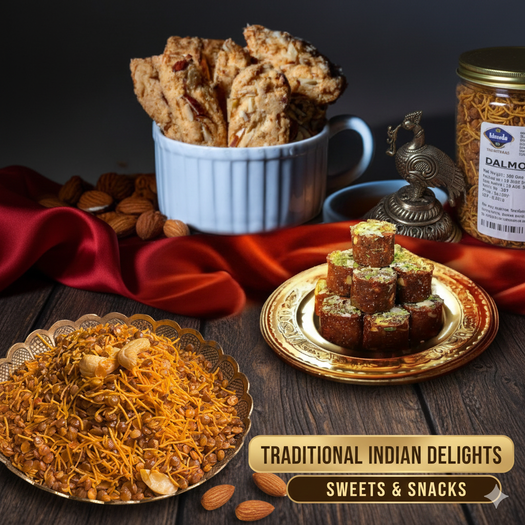 Khavda The Mithaas – Indian Sweets, Namkeen & Bakery Delights Online